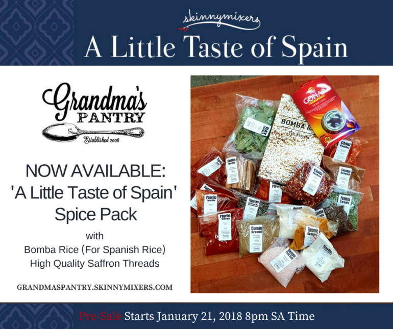 Spanish Ingredients - Skinnymixers