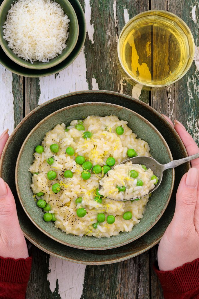 SMENT: Lemon, Leek & Pea Risotto - Skinnymixers