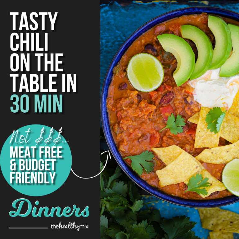 THMD: Vegetarian Chili - Skinnymixers