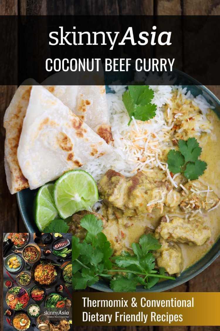 SKINNYASIA: Coconut Beef Curry - Skinnymixers