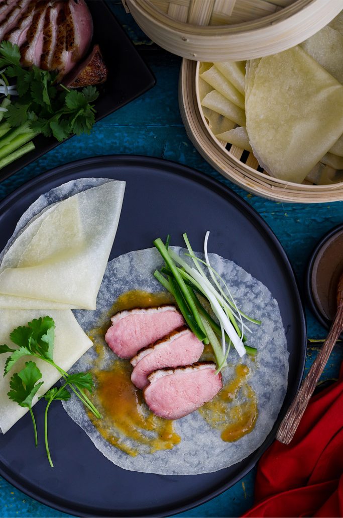 SKINNYASIA: Peking Style Duck Pancakes - Skinnymixers