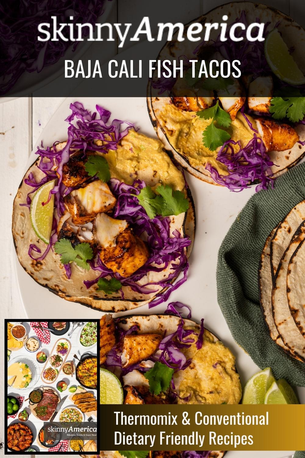 SKINNYAMERICA: Baja Cali Fish Tacos - Skinnymixers