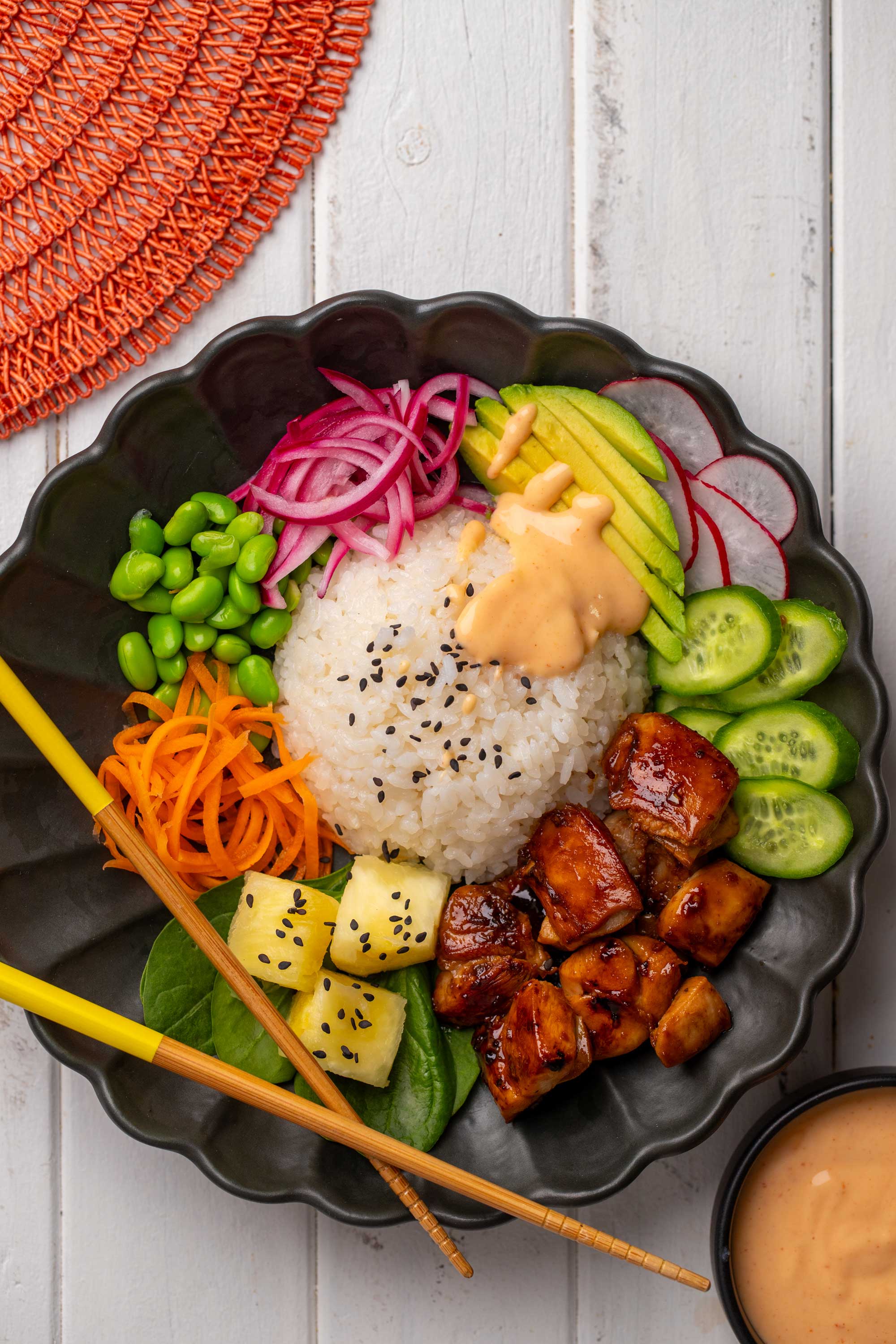 SKINNYAMERICA: Aloha Poke Bowl - Skinnymixers