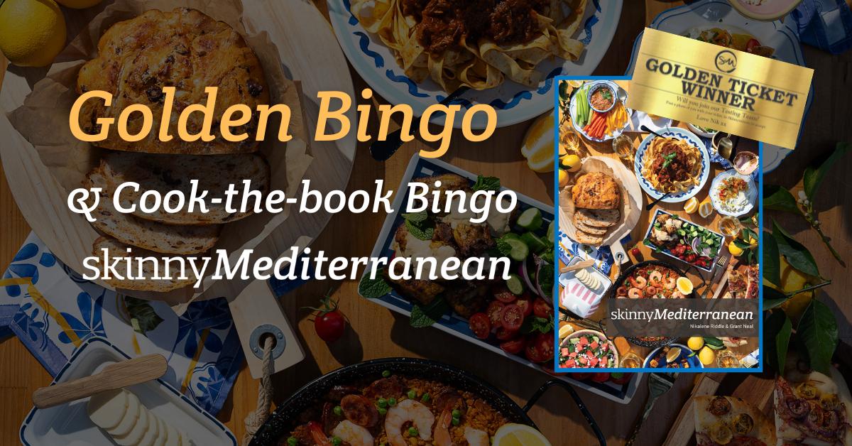 Golden Bingo - Cook the book - Skinnymixers