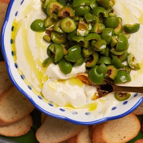 Dirty Martini Dip - Skinnymixers