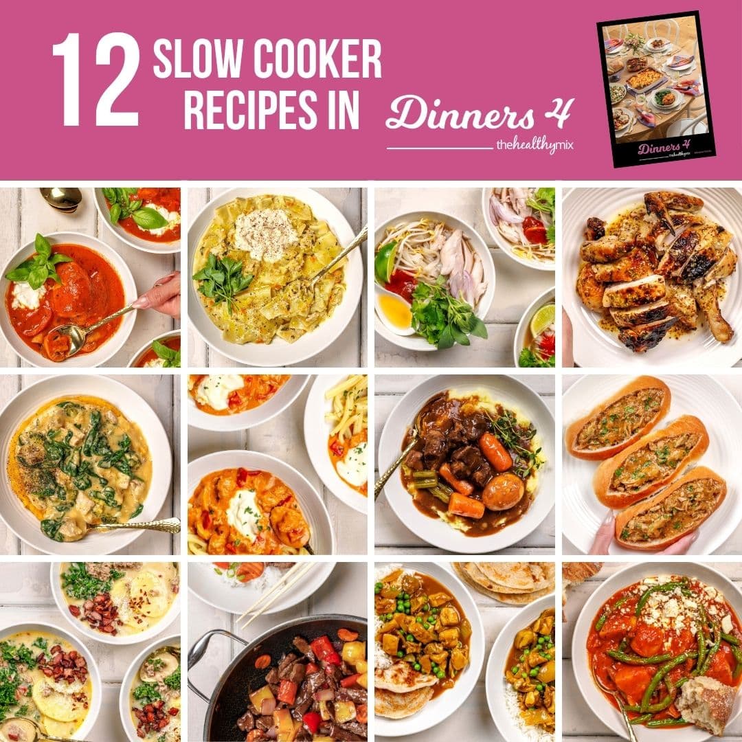 Freezer to Slow Cooker Meal Prep - Dinners 3 - Skinnymixers